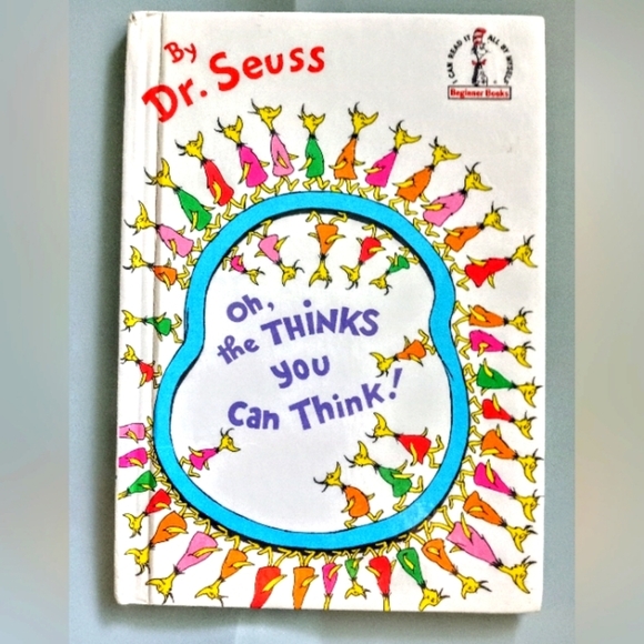 Dr. Seuss | Other | Rare Dr Seuss Oh The Things You Can Think 976 A ...